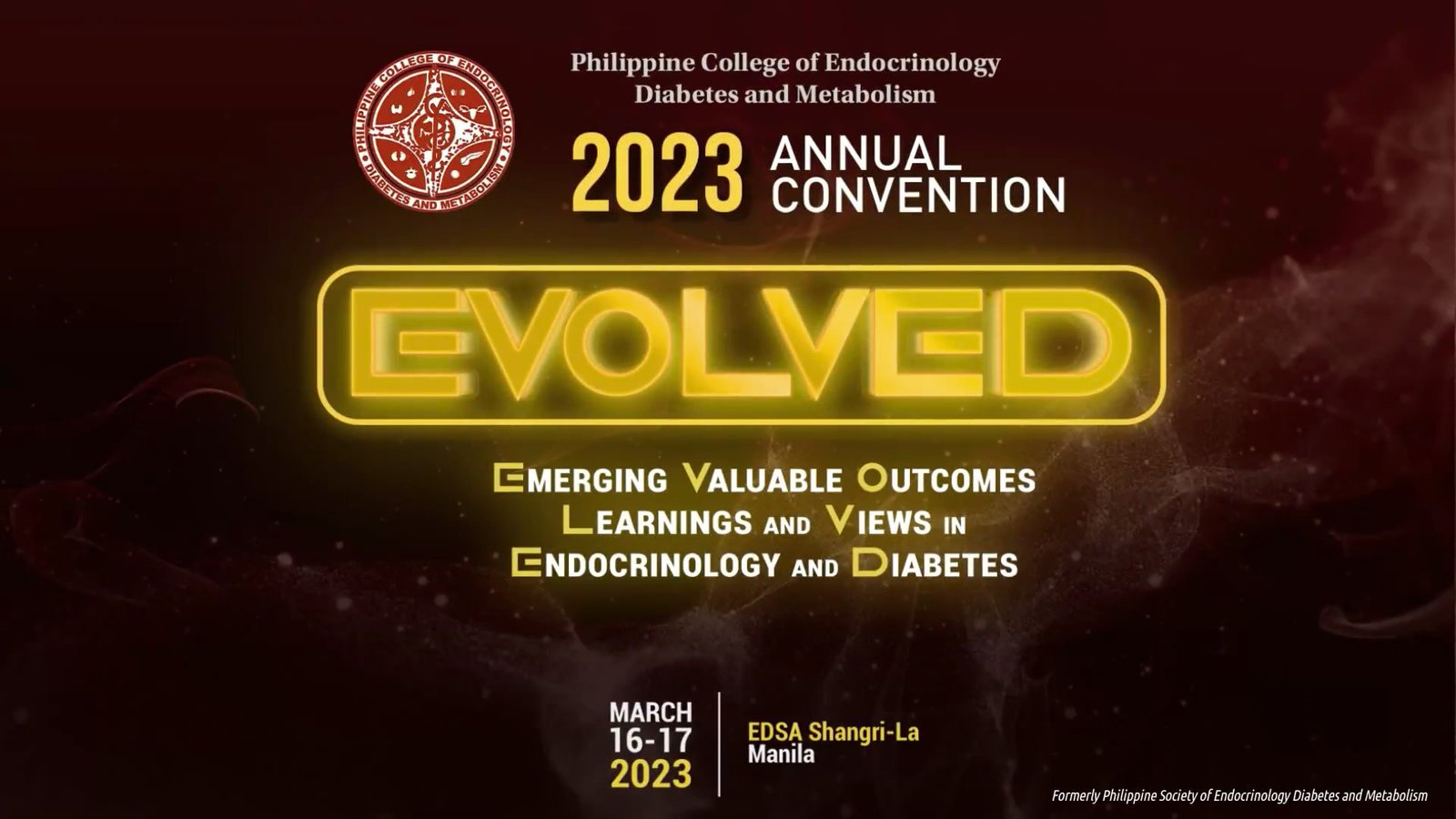 PCEDM Annnual Convention 2023: EVOLVED - Philippine College of ...
