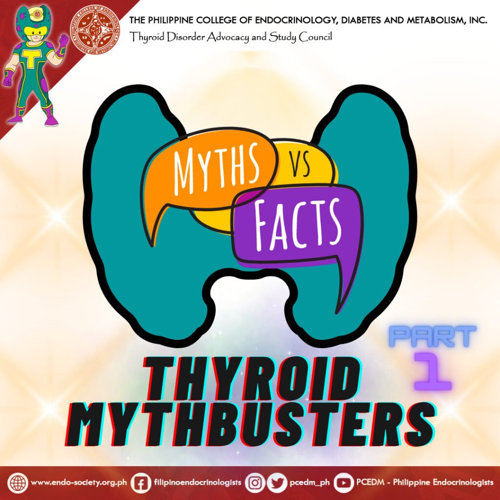 Thyroid Facts – Thyroid Myth Buster 1 – Philippine College of ...